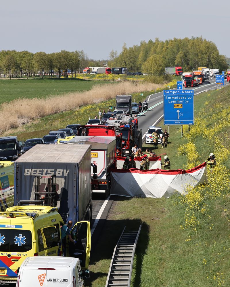 Gemeenten langs N50 eisen snelle actie kabinet: "Deze route heeft onnodig veel levens geëist" - Oost