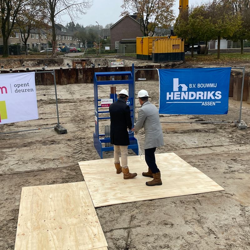 Nieuwe woonflats in Assen-Oost krijgen gevels van 'legostenen' voor ...