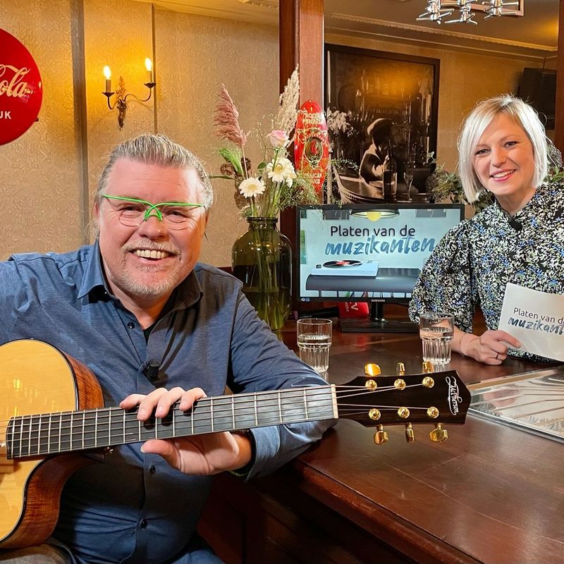 René Karst in aflevering Platen van de Muzikanten - RTV Drenthe