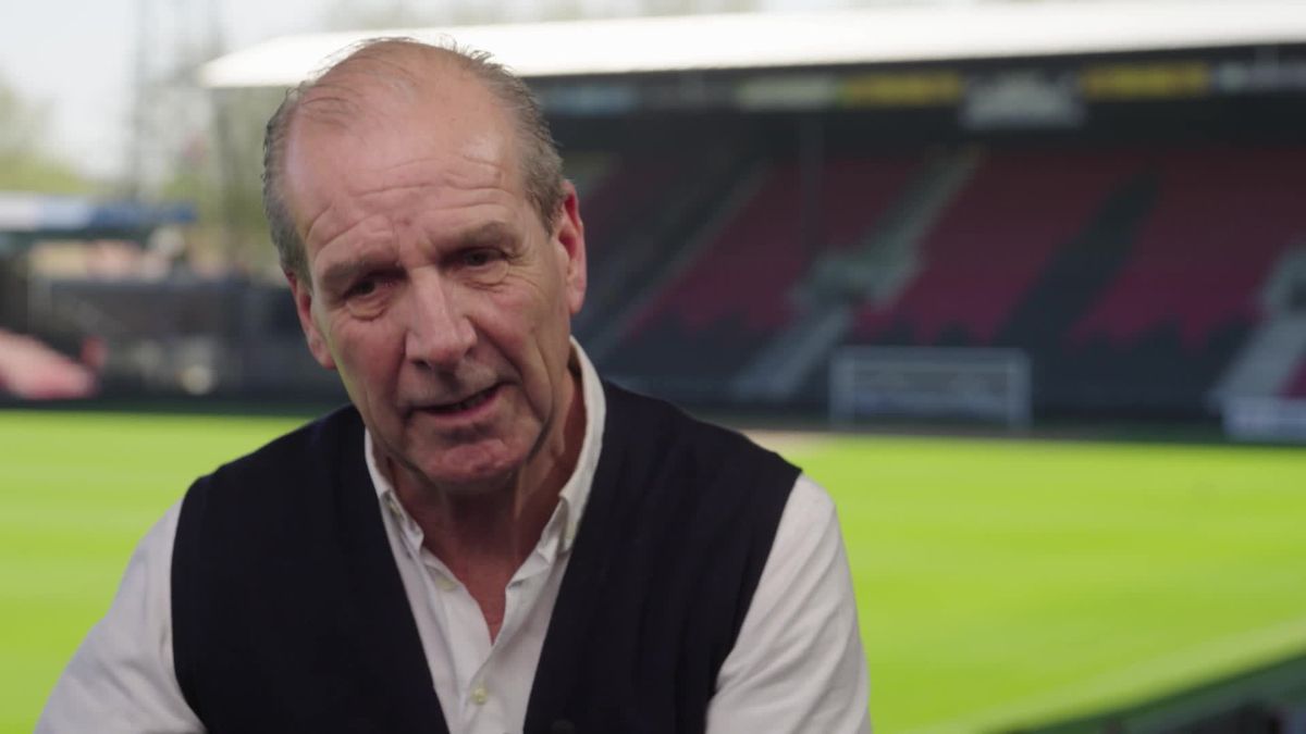 Directeur Jan Willem van Dop denkt ook in zijn slaap aan de bekerfinale ...