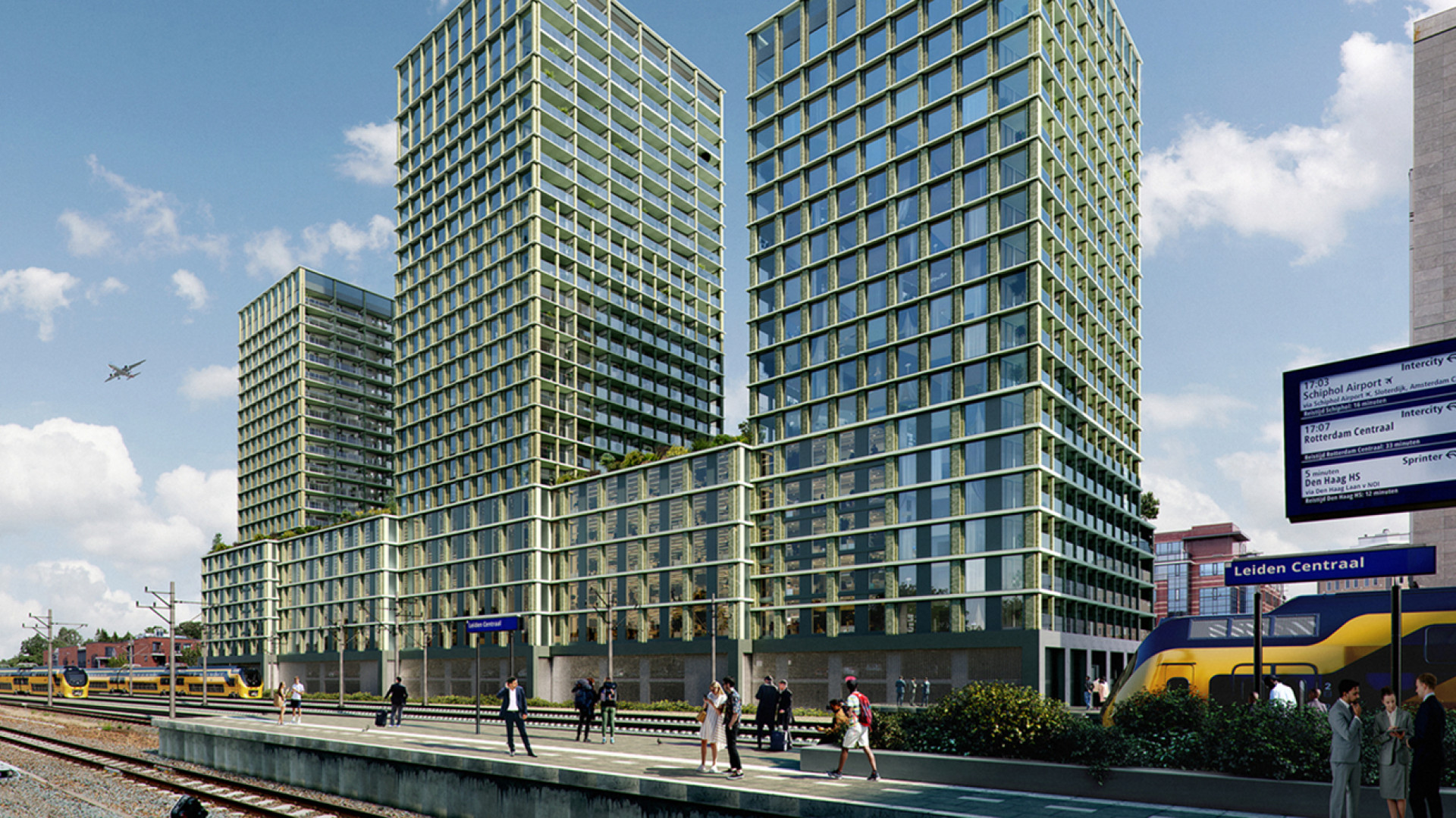 Nieuwe skyline door komst grote woontorens met honderden woningen ...
