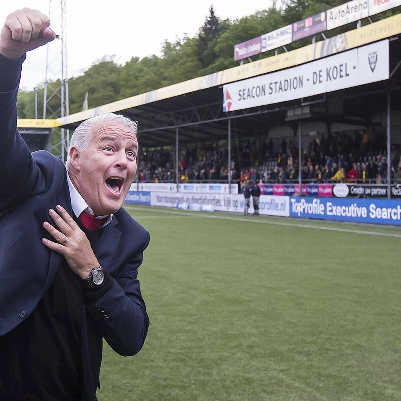 Hans de Koning nieuwe trainer VVV-Venlo - Oost