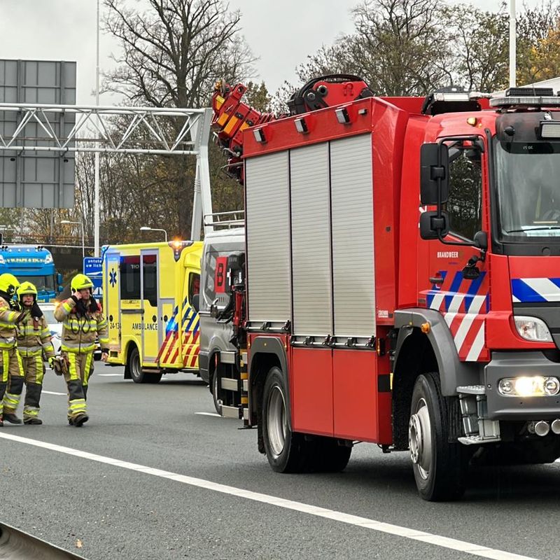 Vier auto's betrokken bij ongeval op A2 in Maastricht - L1 Nieuws