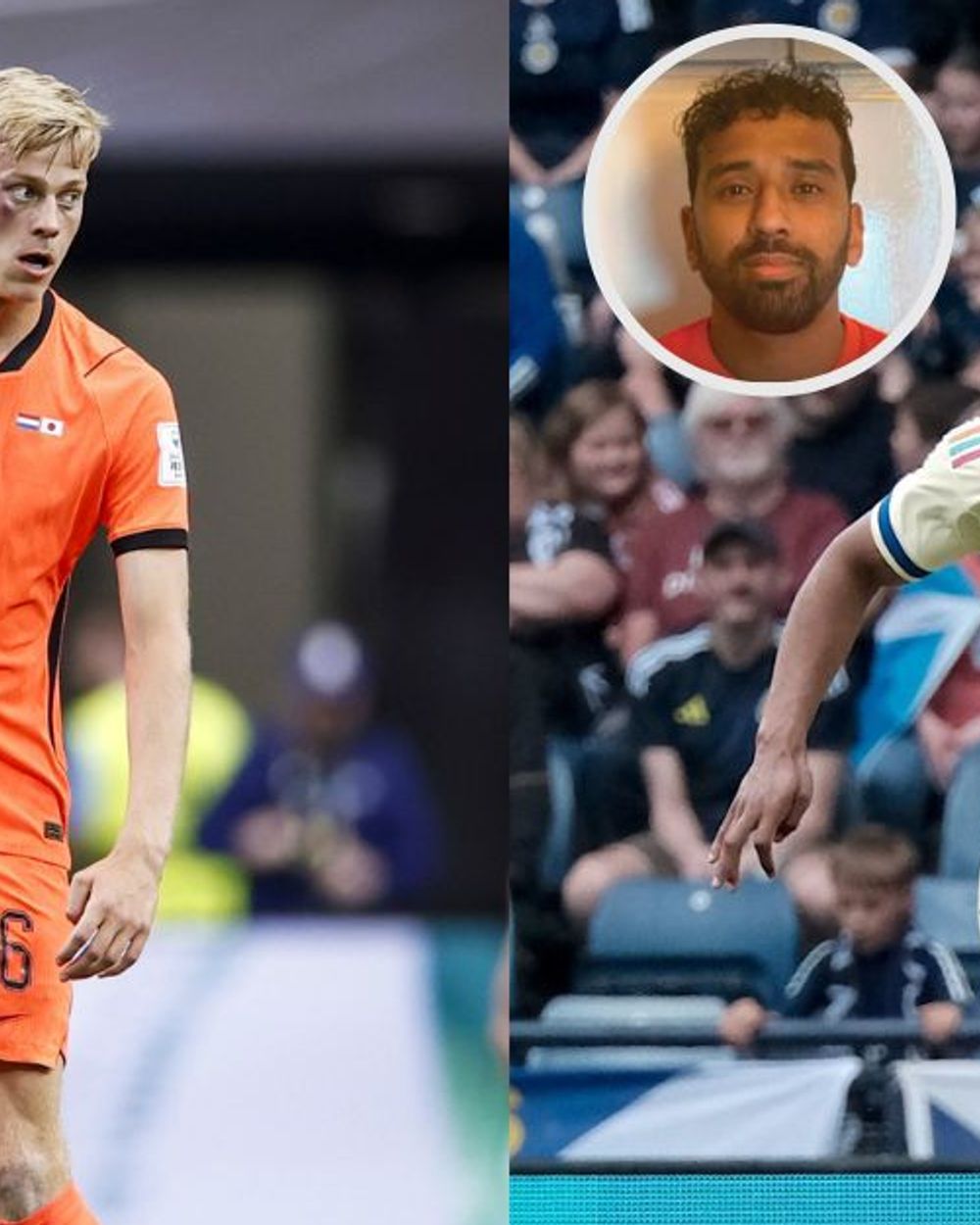 De WK-nababbelaar met Guus van Hecke en Anwar Roemeratoe over een blauw ...