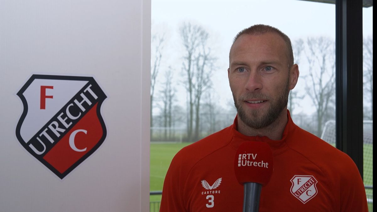 Mike van der Hoorn over ranglijst FC Utrecht: 'Niet denken dat we er al zijn' - RTV Utrecht