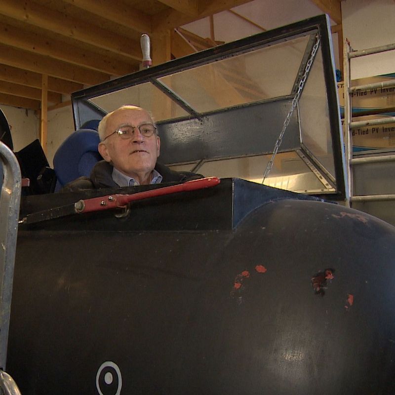 Zierikzeese Willie Wortel (74) wil met z'n jetpack een ijsje halen, 'of ...