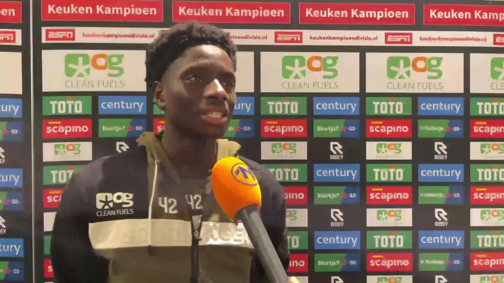 Fofin Turay: 'Het was een mooi debuut' - RTV Noord