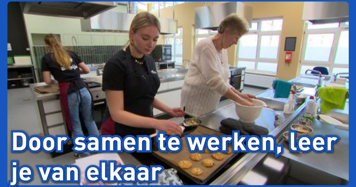 Oud en jong vinden elkaar bij uitwisselingsprogramma in Ter Apel - RTV ...