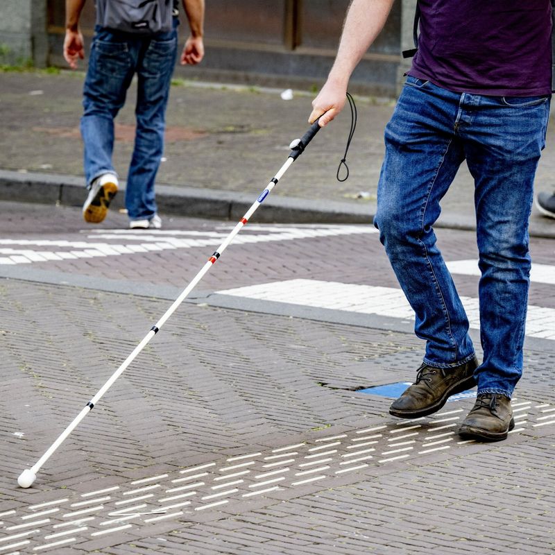 Speciale dag voor blinden en slechtzienden: 'Heb al aardig wat verbogen ...