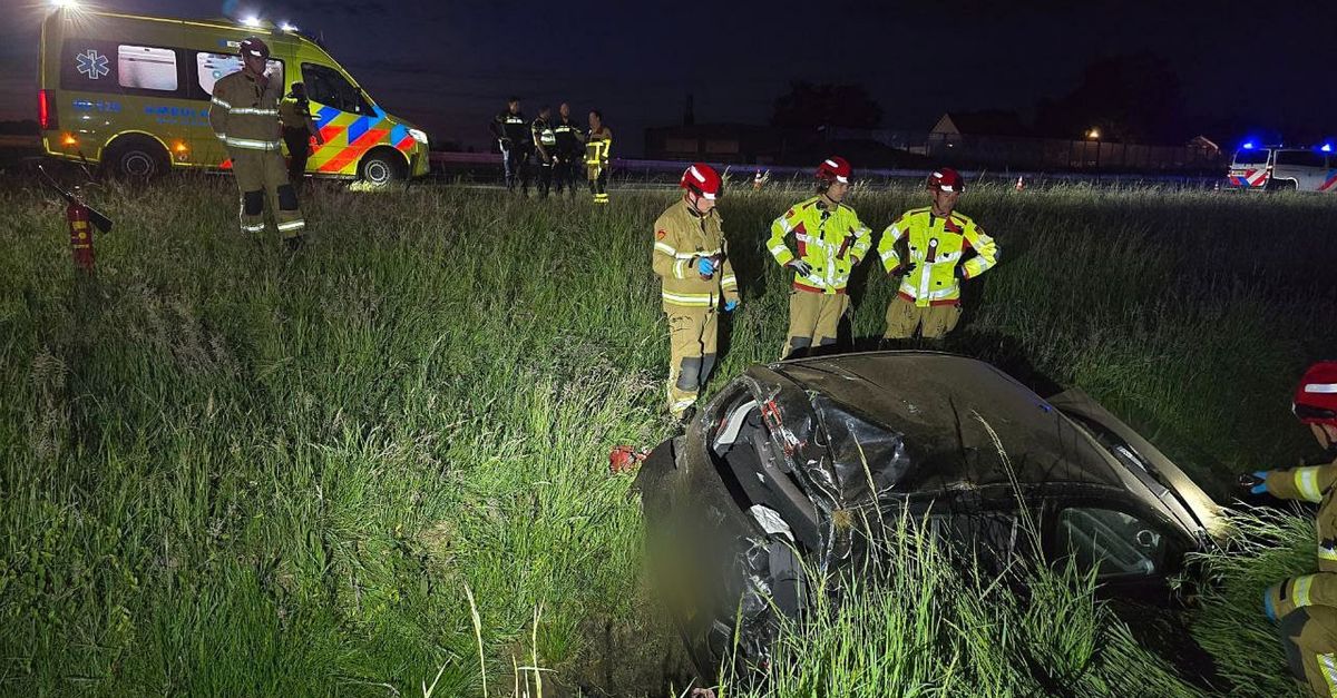 Gewonde bij ernstig ongeval op A18 - Omroep Gelderland