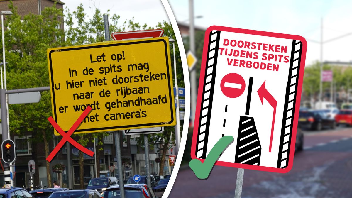 Jasenko protesteert met eigen verkeersbord tegen onduidelijke ...