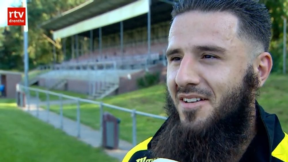 Dzenan Sarkinovic: de bijzondere spits van FC Assen - RTV Drenthe