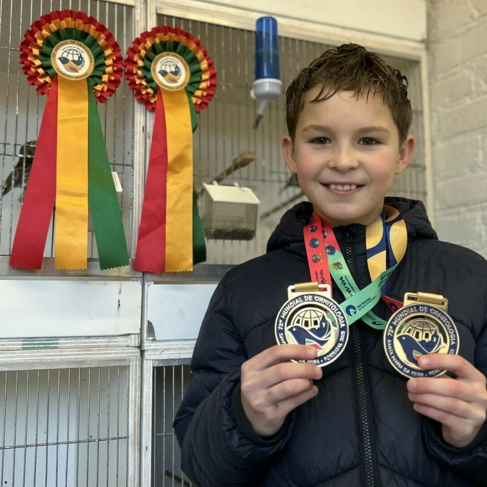 Yanick (10) is met zijn opvallende hobby misschien wel de jongste ...