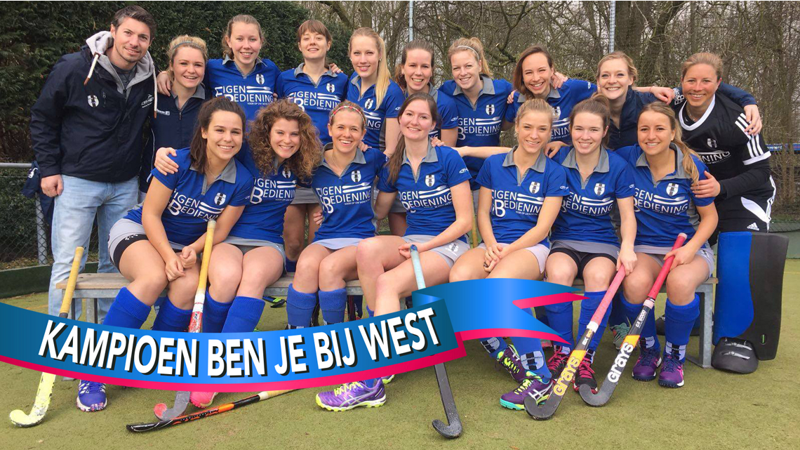 Hockey: Dames 1, 2 en 3 Ring Pass Delft zijn kampioen - Omroep West