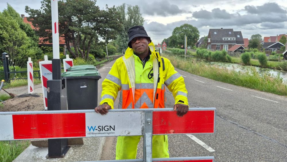 Werkzaamheden aan provinciale weg gaan jaar langer duren - Omroep West