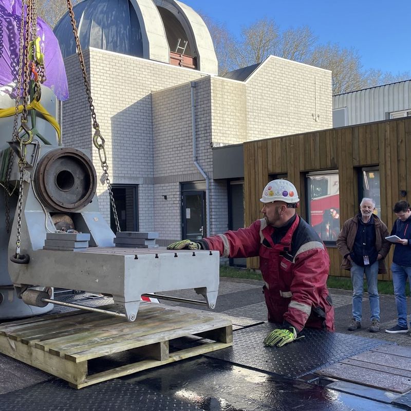 Droom komt uit: telescoop van Dwingeloo naar Roden - RTV Drenthe