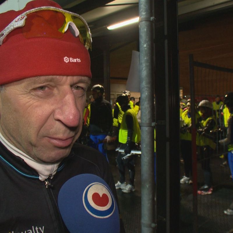 Oud-schaatser Yep Kramer gewond geraakt bij botsing met bus - Omrop Fryslân