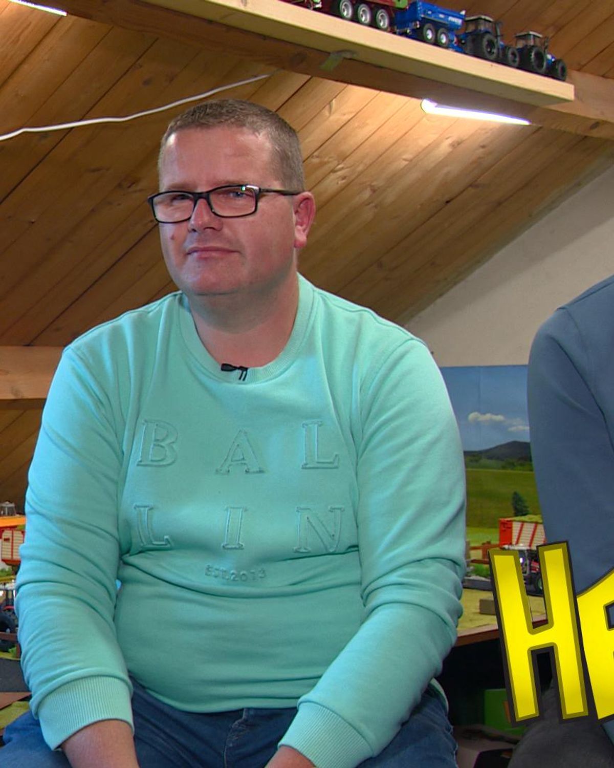 Bernard en Marcel hebben een kleine boerderij op zolder - Omrop Fryslân