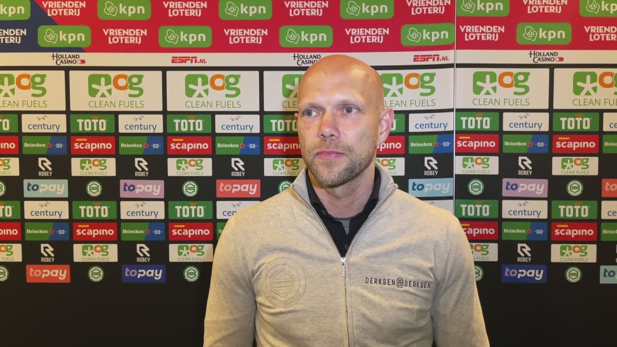 Van der Ree: 'Dit is heel erg vervelend voor ons' - RTV Noord