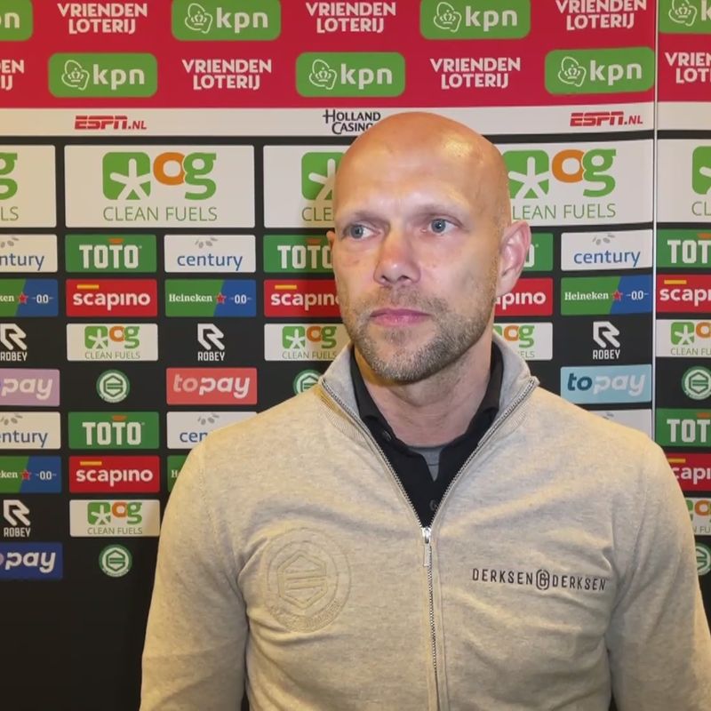 Van der Ree: 'Dit is heel erg vervelend voor ons' - RTV Noord