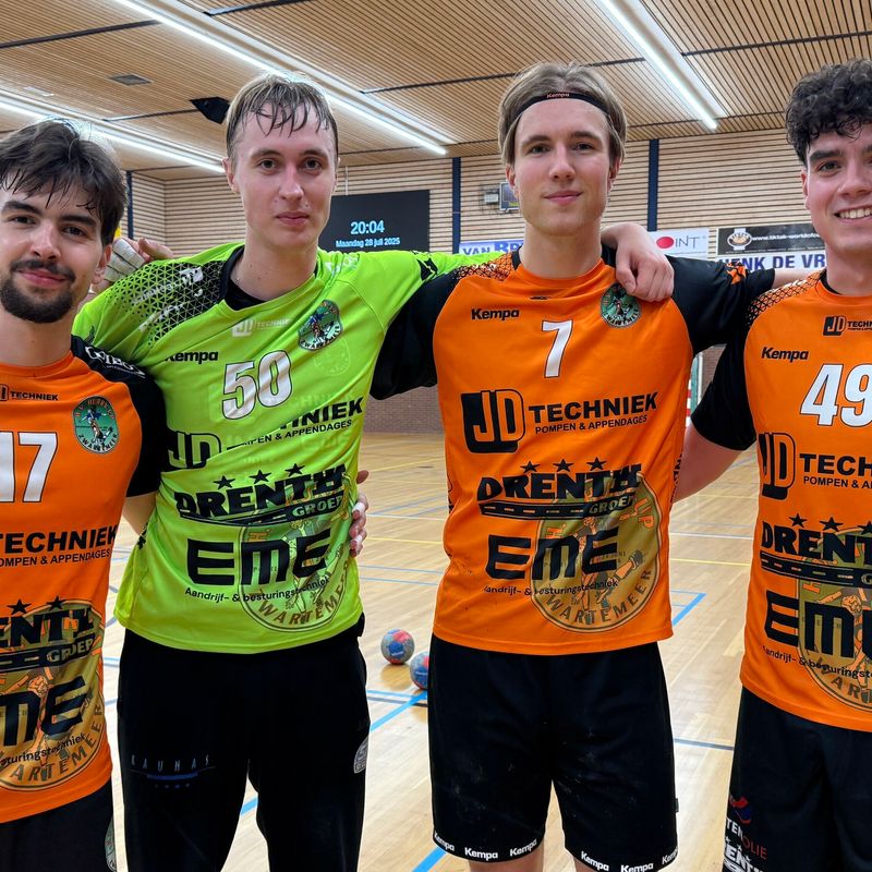 De voertaal bij de handballers van Hurry-Up is weer Engels - RTV Drenthe