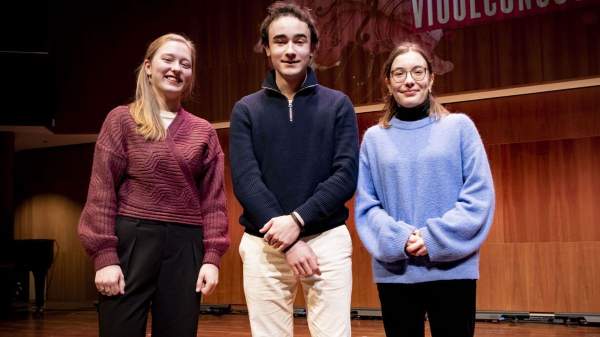 Enzo Kok wint publieksprijs bij Nederlands Vioolconcours - L1 Nieuws