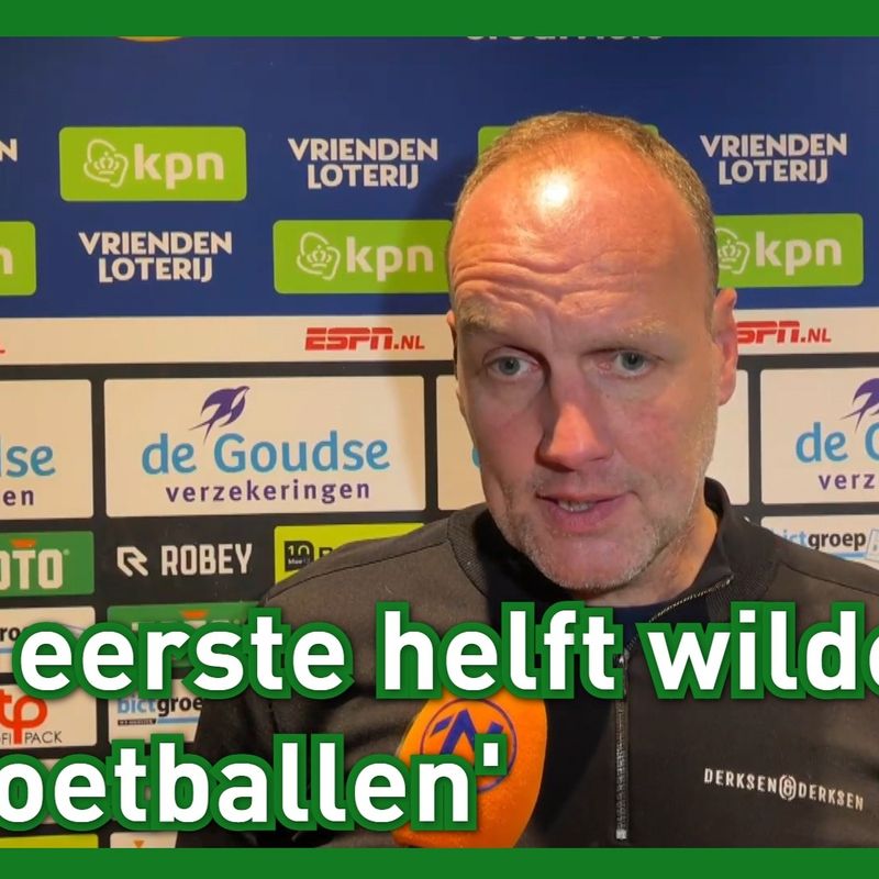 'We zijn afhankelijk van momenten' - RTV Noord