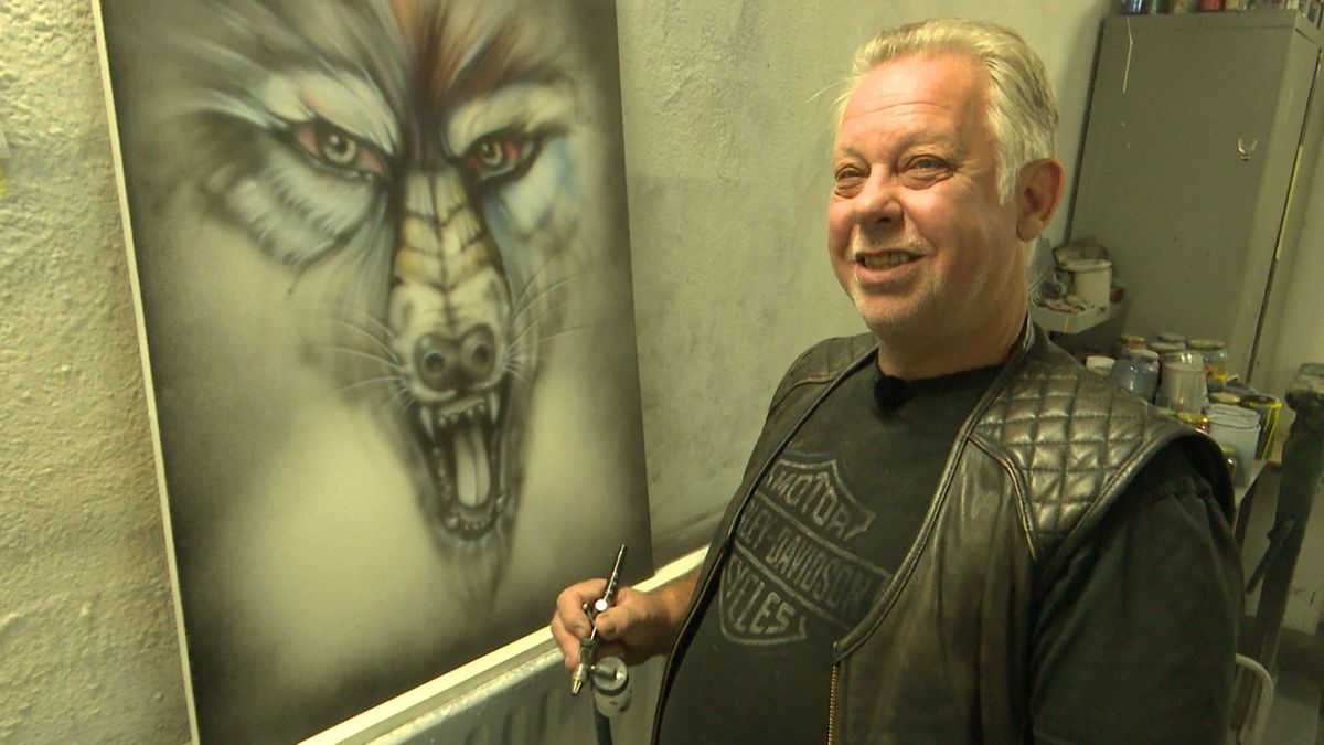 Frans de Weerdt al 40 jaar een van de weinige 'Special Painters' van ...