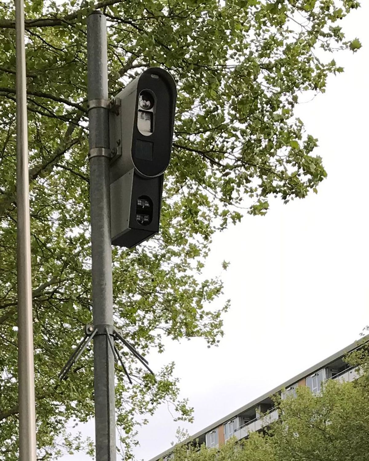 Deze flitspaal is het bonnenkanon van de provincie Utrecht - RTV Utrecht