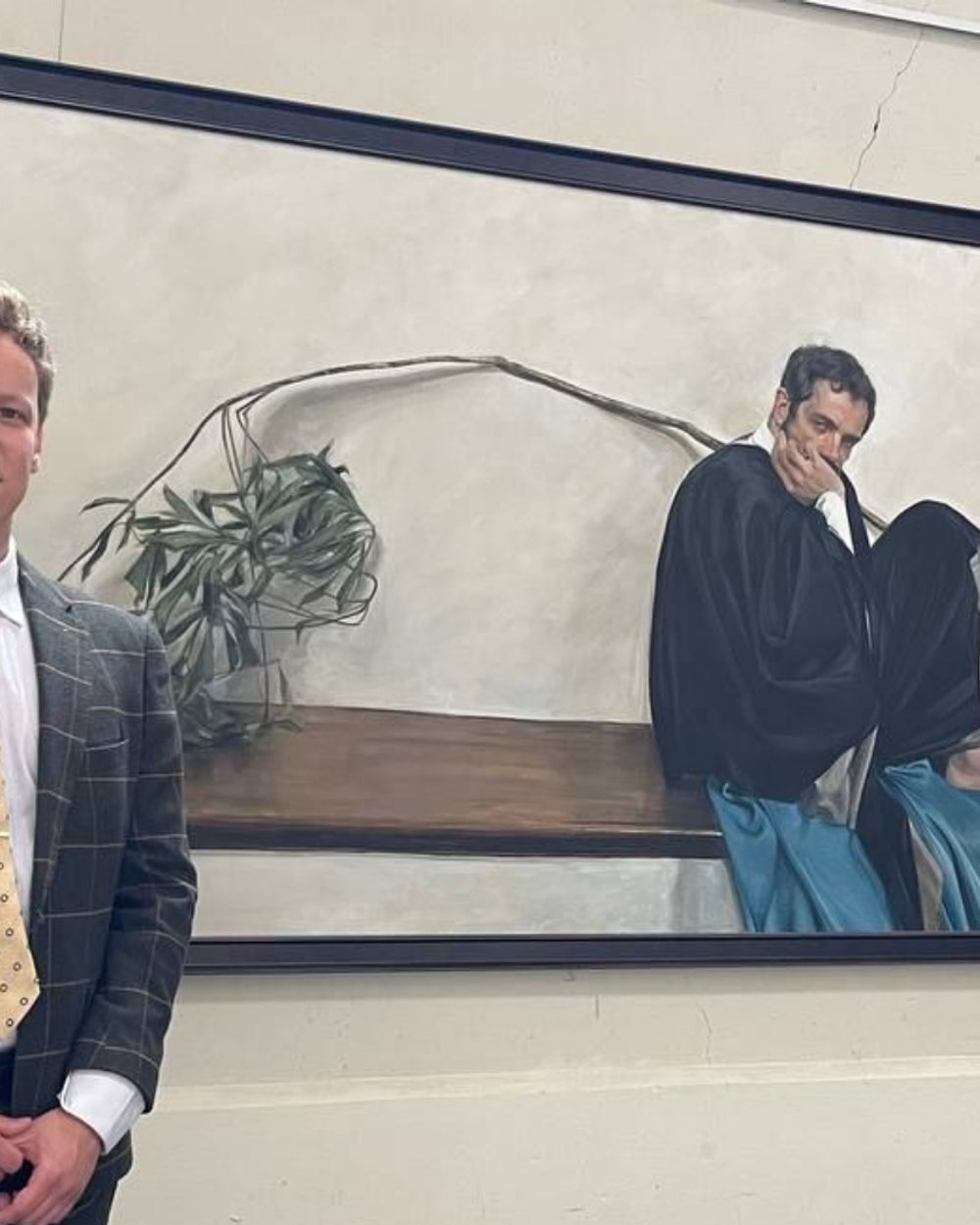 Egbert Modderman levert het achtste en laatste grote schilderij af voor ...