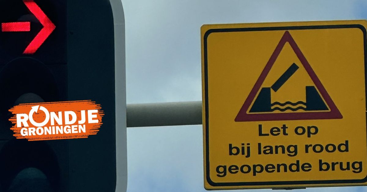 Rondje Groningen: Wat is een lang rood geopende brug? - RTV Noord