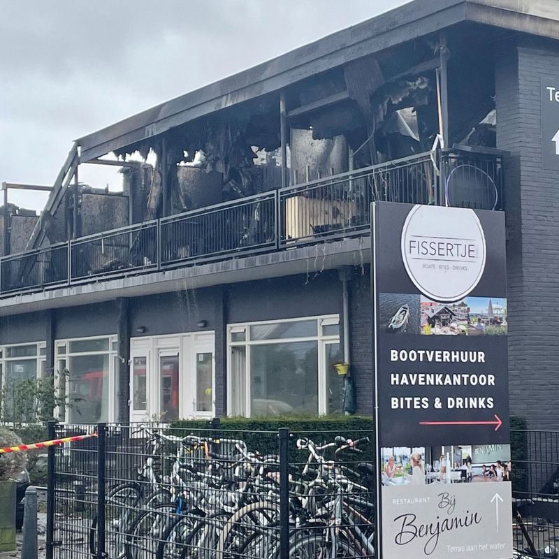 Bewoners Kaageiland voelen zich ook na brand nog veilig: 'Dit had ook ...
