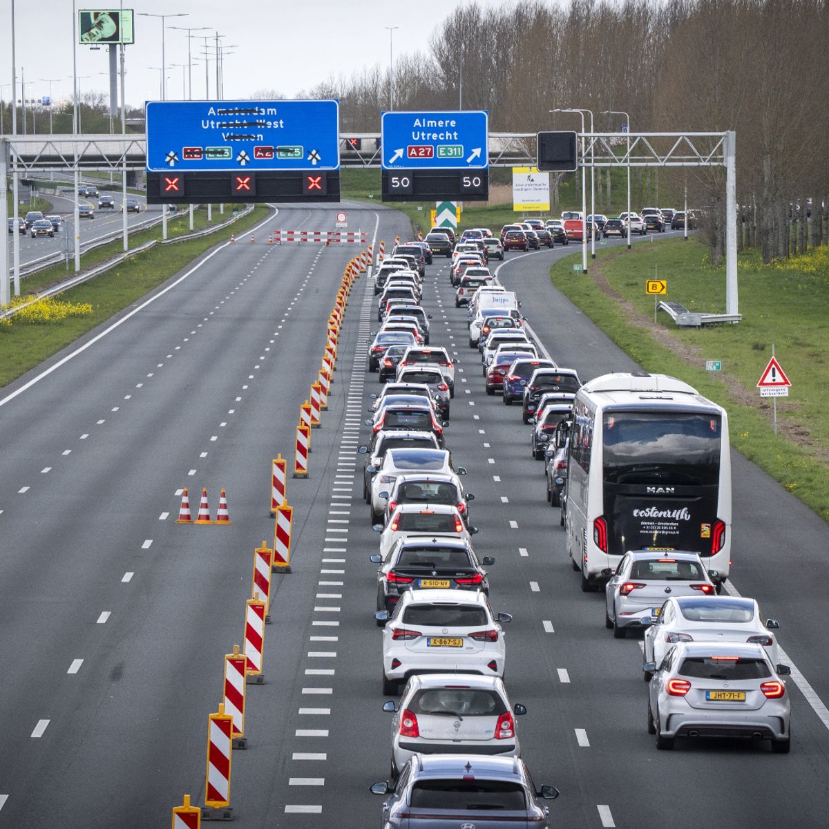 A2 én A12 vanaf vanavond dicht: dit betekent het voor jouw reis - RTV ...