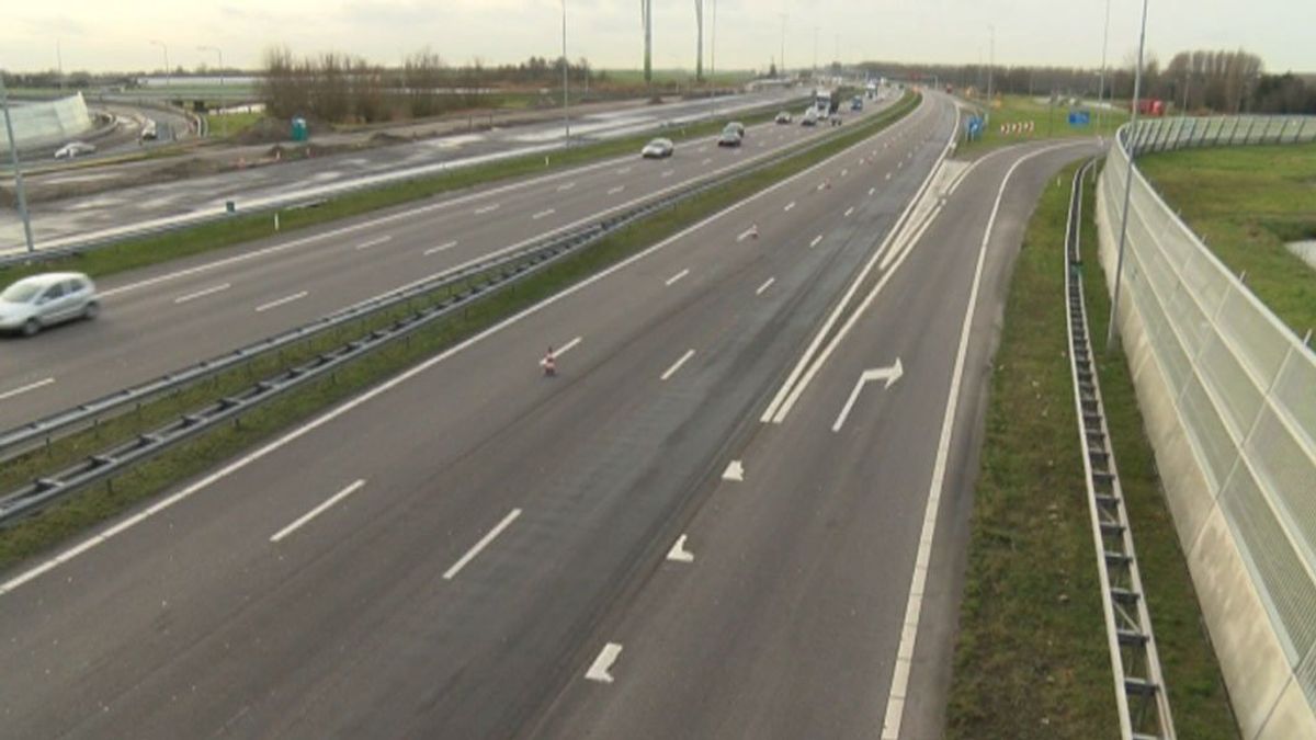 Aanleg extra rijstrook A4 tussen Leidschendam en Vlietland gestart ...