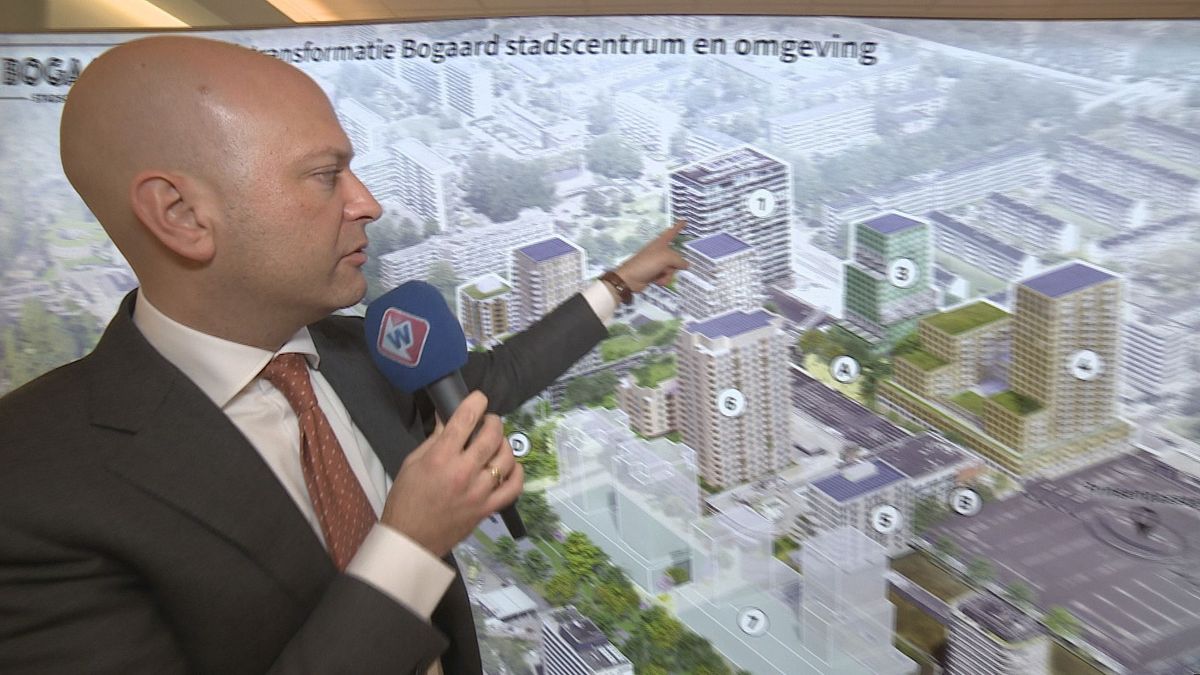 Nieuwbouwplannen voor Bogaard stadscentrum - Omroep West
