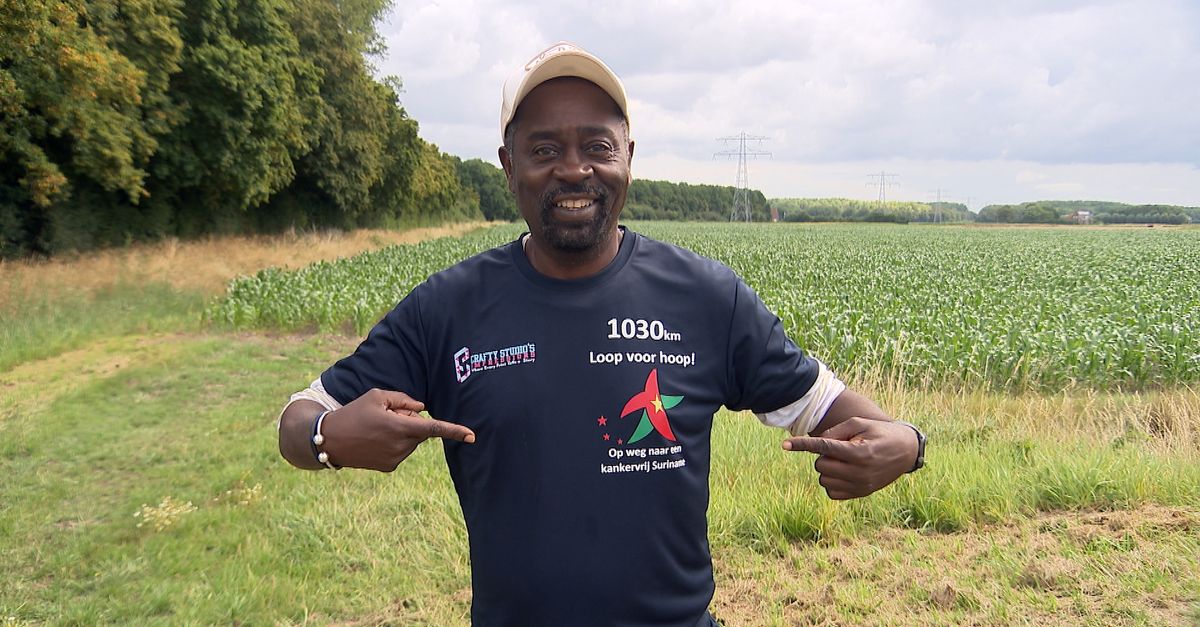 Duizend kilometer lopen door alle provincies, laatste etappe eindigt in ...