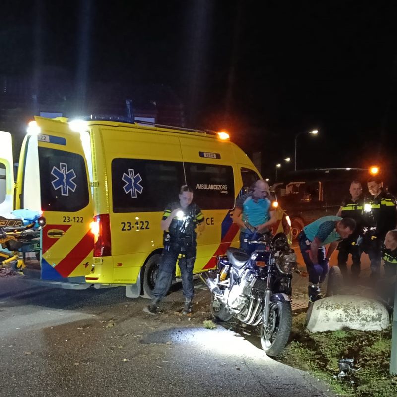 Motorrijder raakt gewond bij eenzijdig ongeval in Swalmen - L1 Nieuws