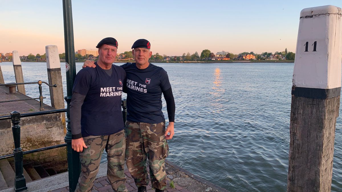 Mariniers staan sportief 'stil' bij Bevrijdingsdag: 75 kilometer lopen ...