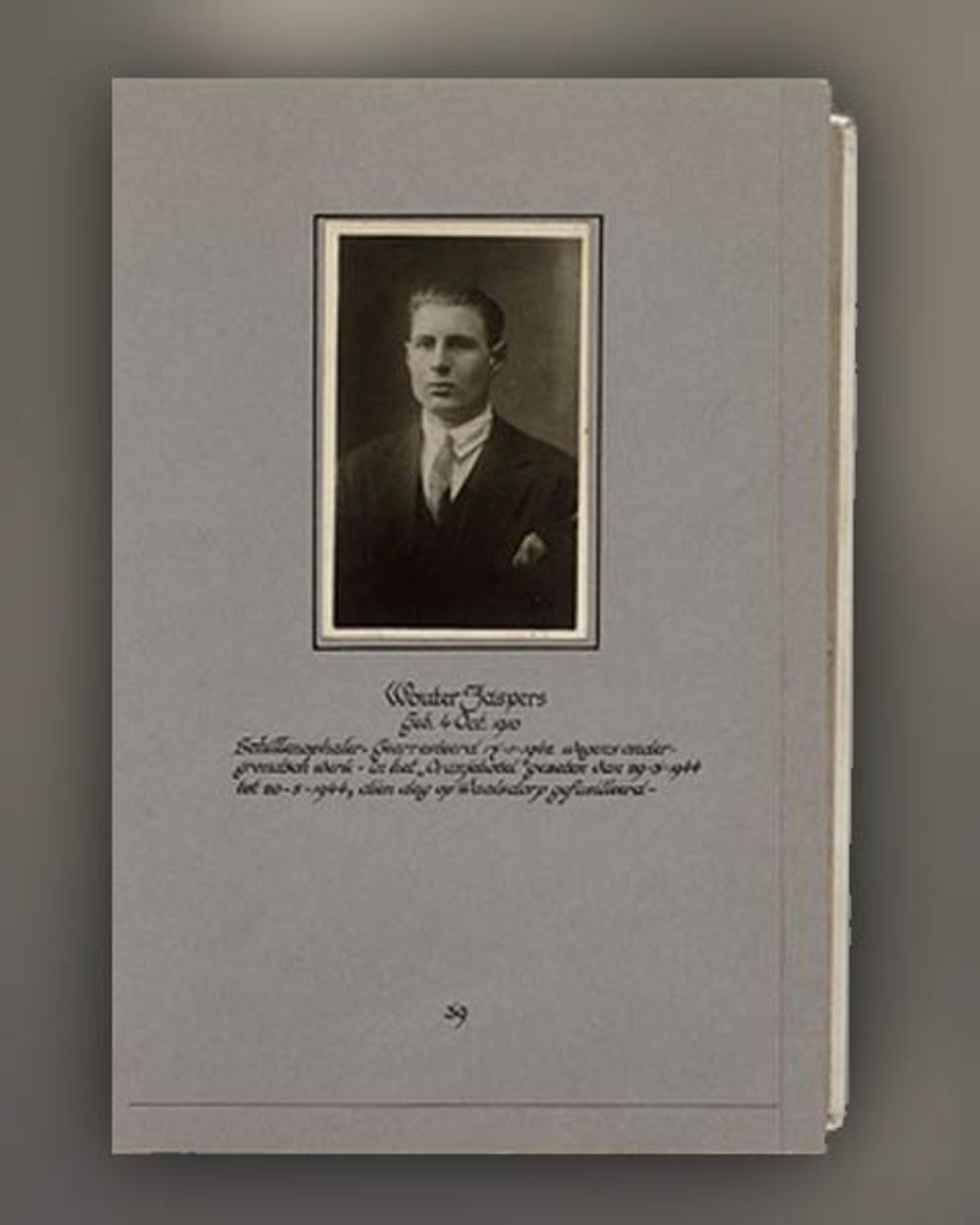 Wouter Jaspers, Rotterdammer in het verzet - Rijnmond