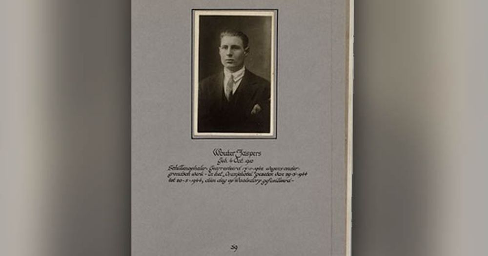 Wouter Jaspers, Rotterdammer in het verzet - Rijnmond