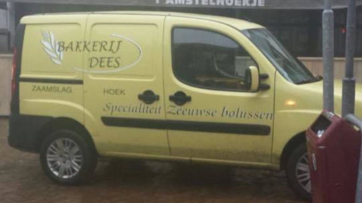 Dief plast in broek na stelen bakkersauto - Omroep Zeeland