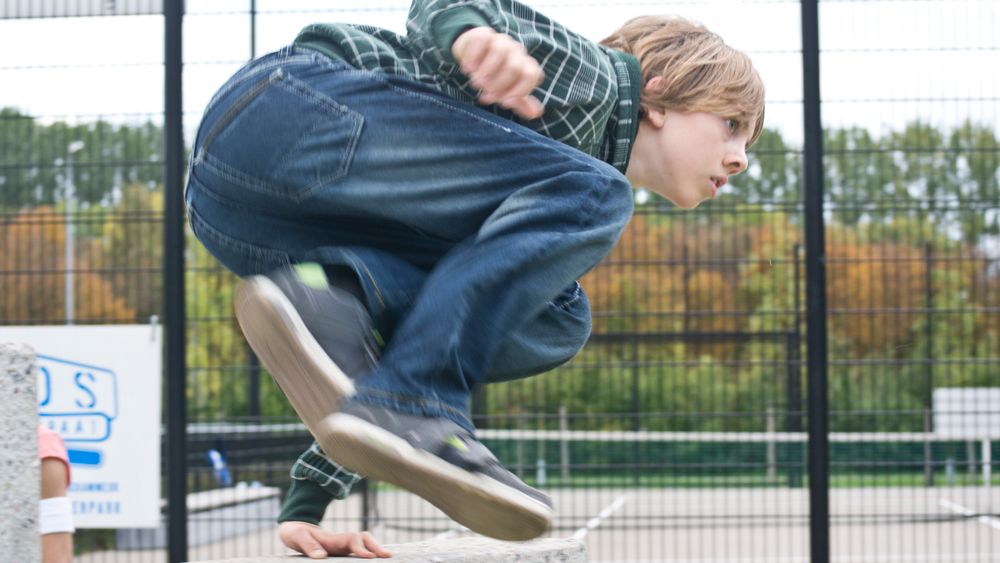 Eerste Freerun parcours in Rotterdam - Rijnmond