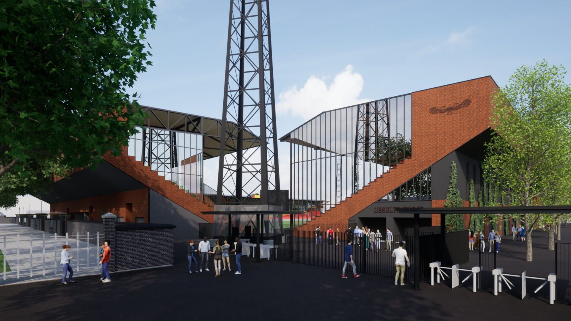 GA Eagles zet volgende stap in uitbreiding stadion: zo moet het eruit ...