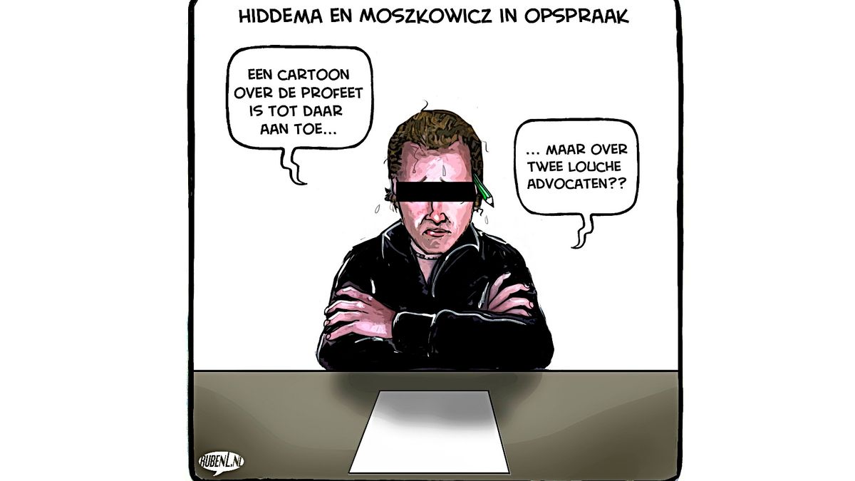 Hiddema boos om cartoon Oppenheimer - L1