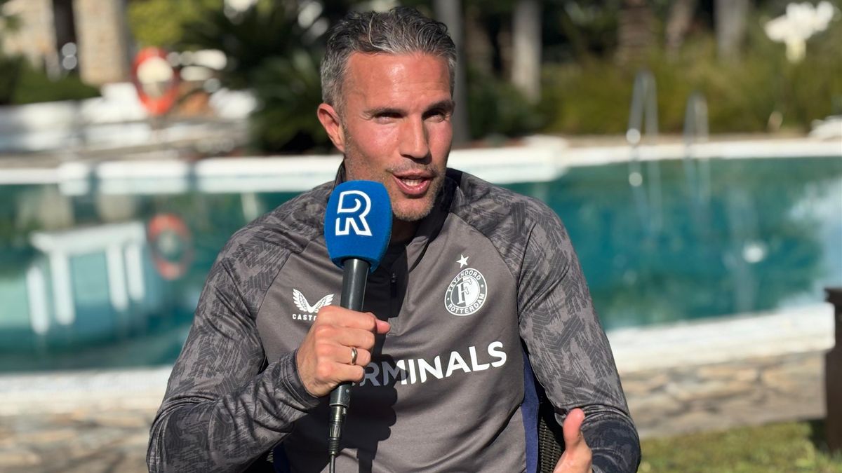 Robin van Persie liep als puber stage bij Rijnmond: 'Ik ben geslaagd ...