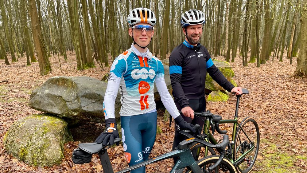 Vader Freddy van der Werff heeft wielertalent goed overgedragen op zoon Thom - RTV Drenthe