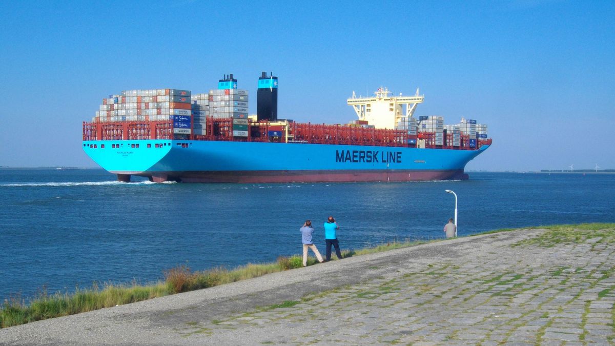 Verwacht op Westerschelde: een schip met meer dan 20.000 zeecontainers ...