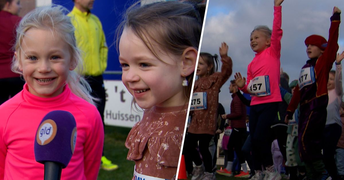 150 kinderen rennen met Pieten: 'Leuk voor de hele familie' - Omroep ...