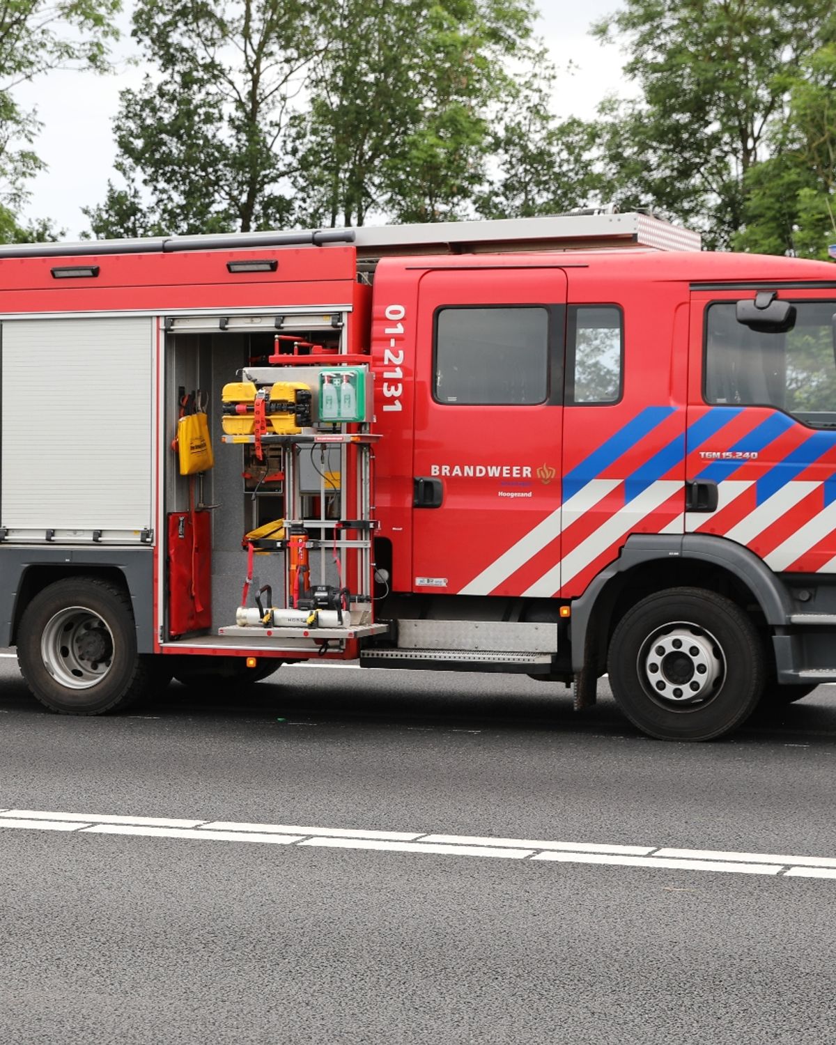 112-nieuws: Auto belandt op zijkant op A7 bij Kolham • Ongeval tussen ...