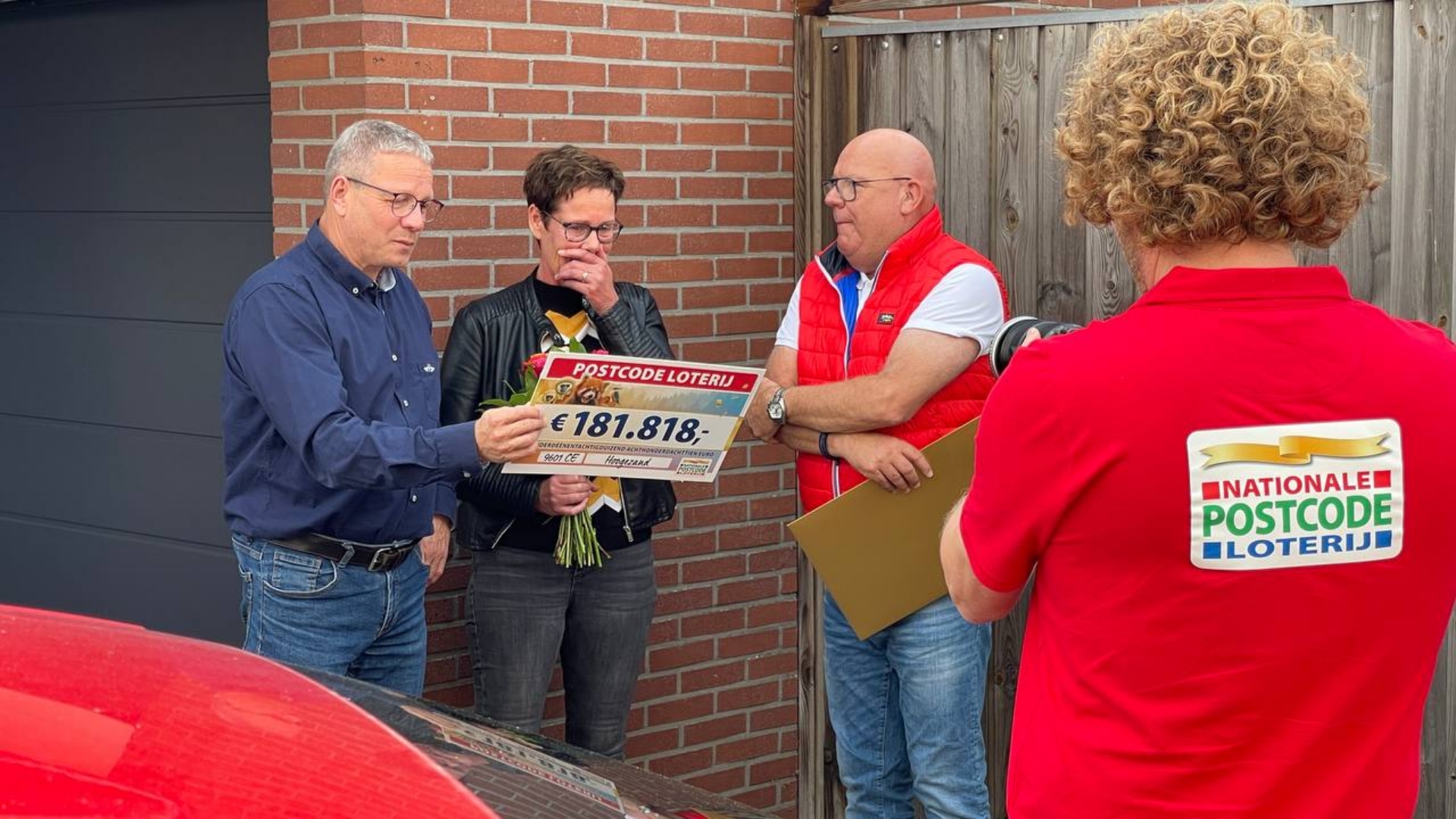 Miljoen van Postcode Loterij valt in straat Hoogezand: 'Ik blijf maar ...